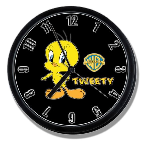 Clock | Wall Decor | Tweety Warner Bros Looney Tunes Wall Clock New ...